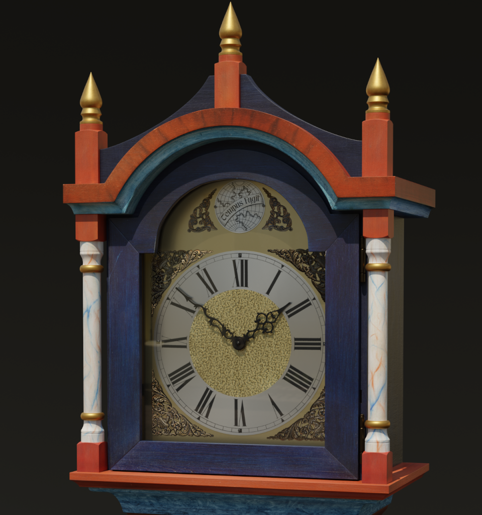 Telemark Clock 1 – 3D Arches